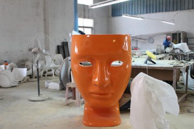fashionable leisure stylish art nemo Magic face Fiberglass Mask chair ...