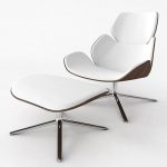 Scandinavian design laminated plywood shell leisure style recliner ...