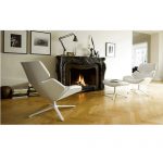 Scandinavian design laminated plywood shell leisure style recliner ...