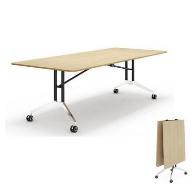 Portable Metal Modular Office Conference Table Combination Folding ...