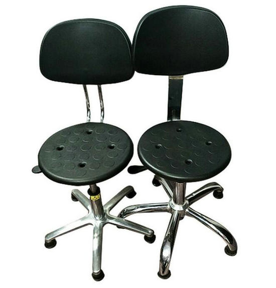 Metal polyurethane medical examination work chair industrial PU ...